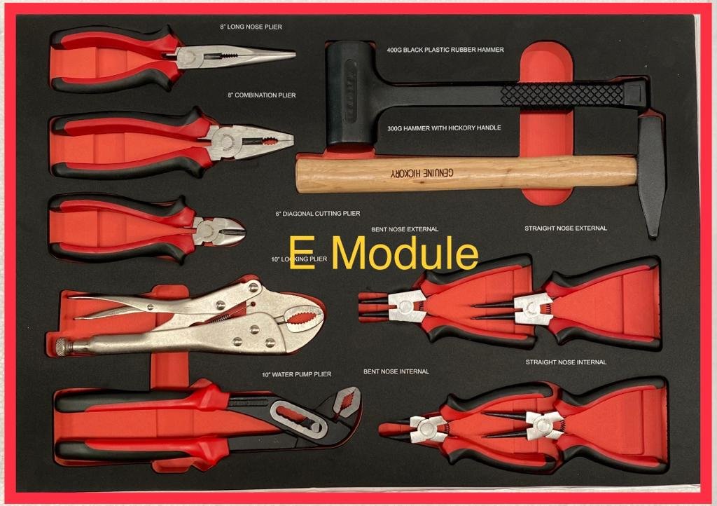 Steel Tool Trolley 7-Drawer C/W118pcs Tools | EC Industrial Parts