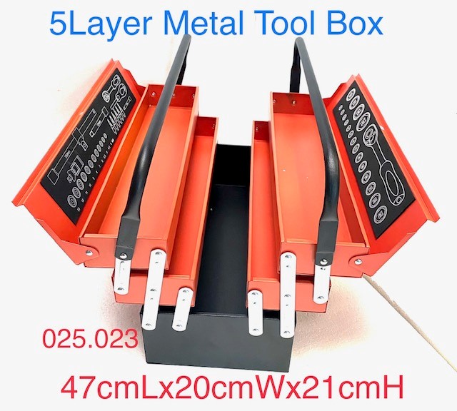 5-Layer Metal Tool Box | EC Industrial Parts