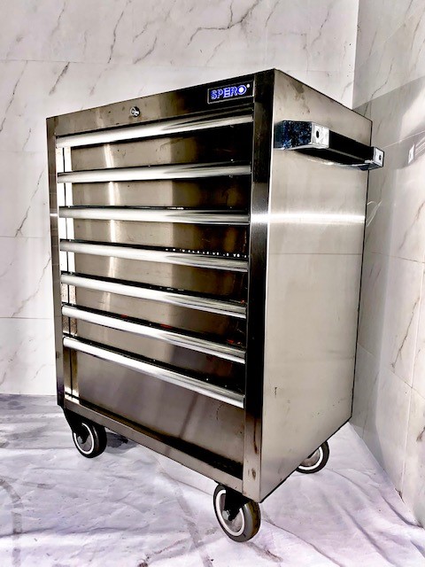 Spero-Steel Tools Trolley 7-Drawer | EC Industrial Parts